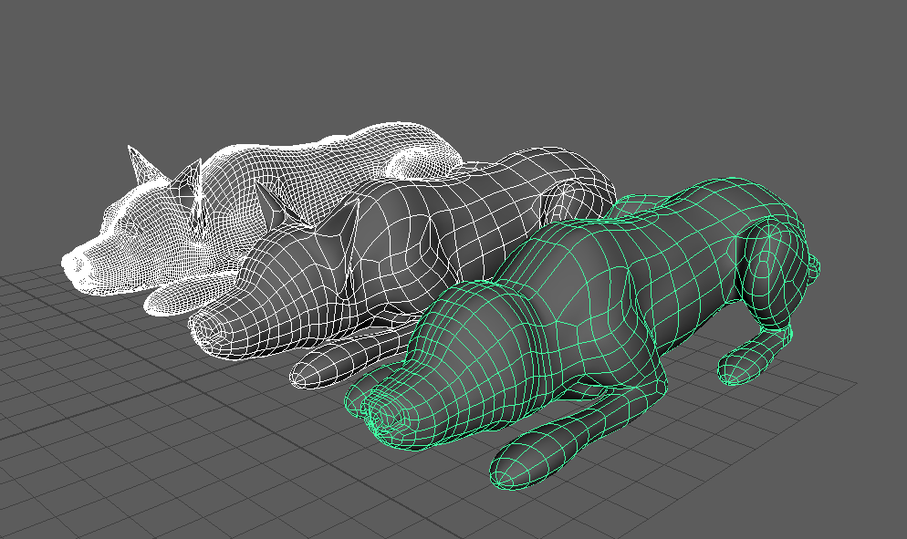 Gava Hund.Dogs wireframe